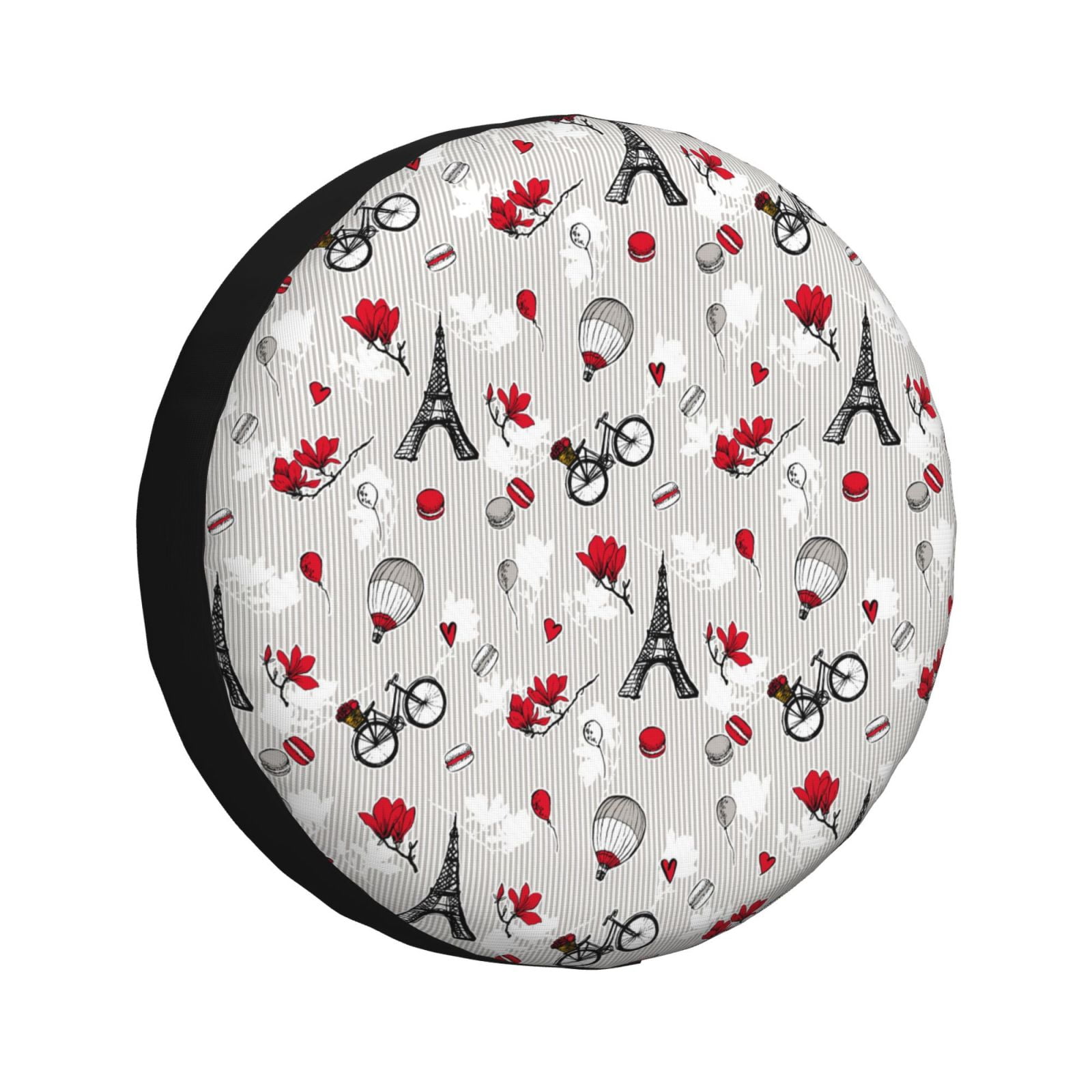 Rv Spare Tire Cover 17 inch - Eiffel Tower balloons Tire Covers for ...