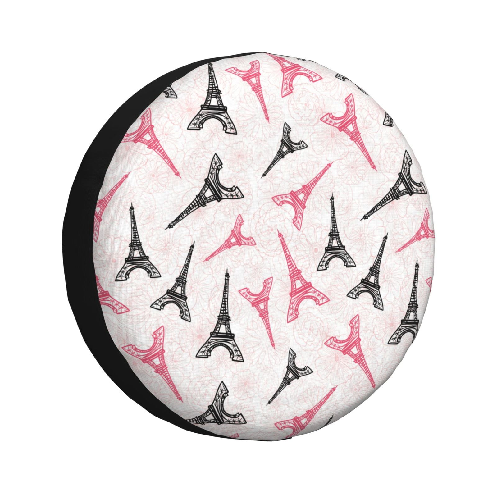 Rv Spare Tire Cover 17 inch - Eiffel Towers flowers Tire Covers for ...