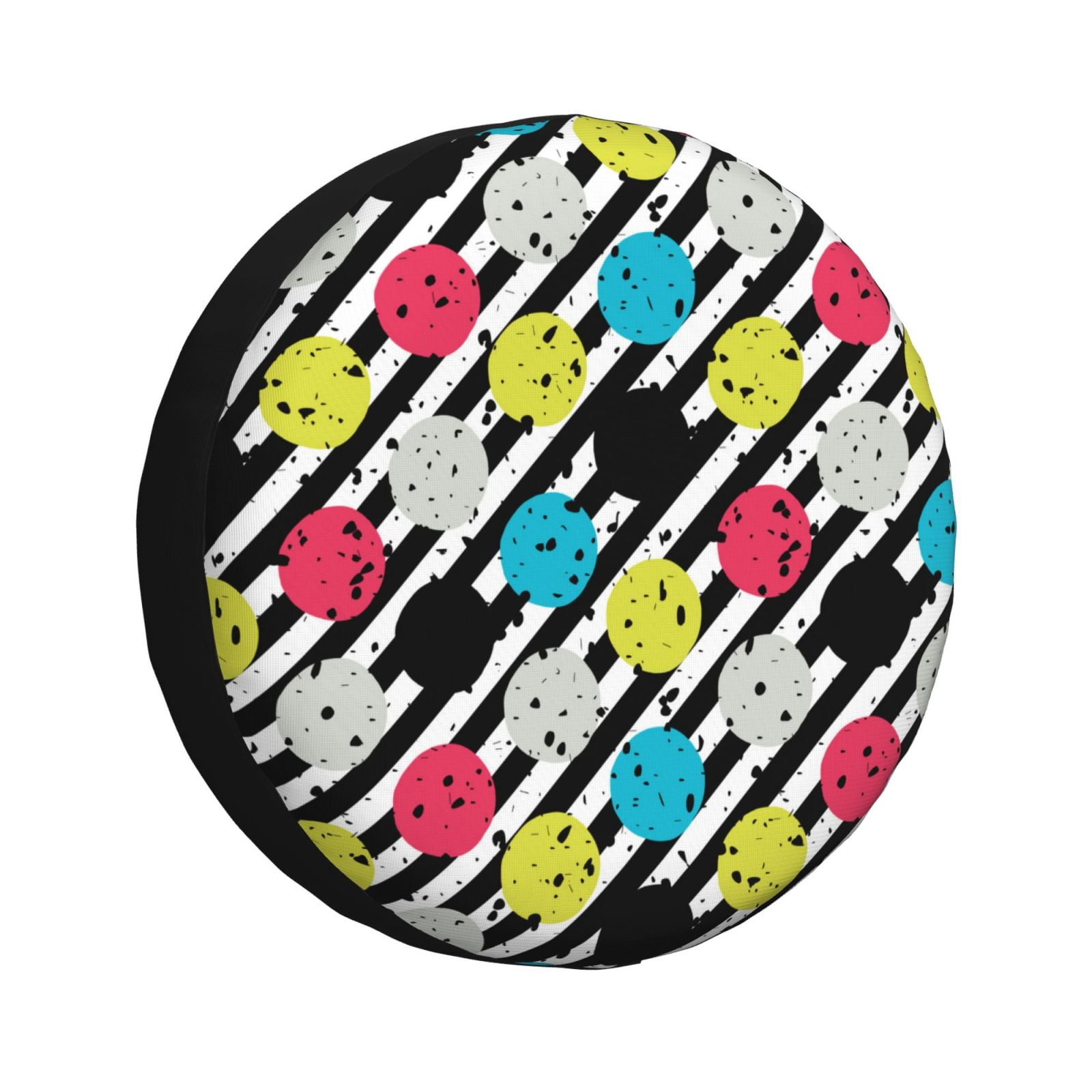 Rv Spare Tire Cover 17 inch - Fashion Pop-art style polka dot Tire ...