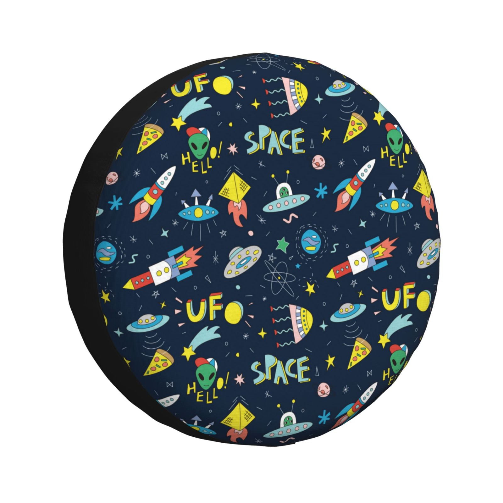 Rv Spare Tire Cover 17 inch - Funny Spaceships Tire Covers for Trailers ...