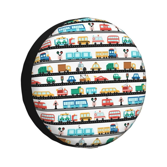 Rv Spare Tire Cover 17 inch - Funny Transport Tire Covers for Trailers ...