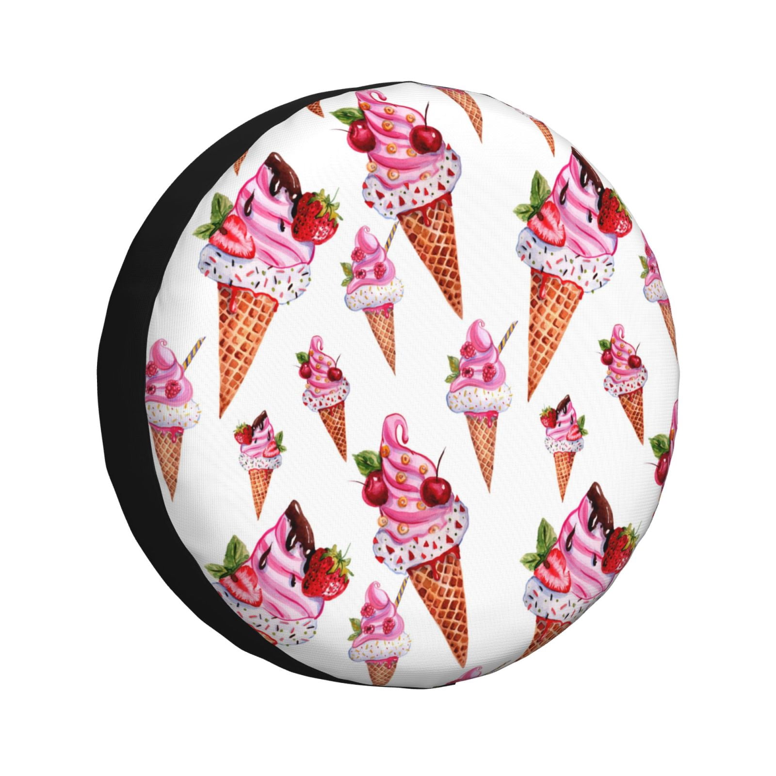 Rv Spare Tire Cover 17 inch - Pink Summer Ice Cream Tire Covers for ...