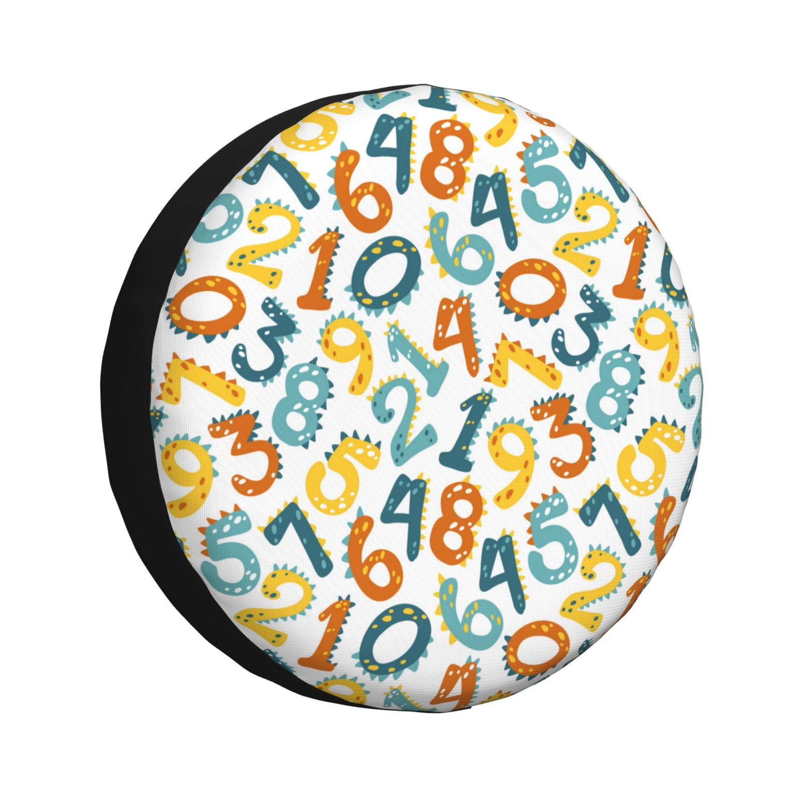 Rv Spare Tire Cover 17 inch - cartoon Math number Print Tire Covers for ...