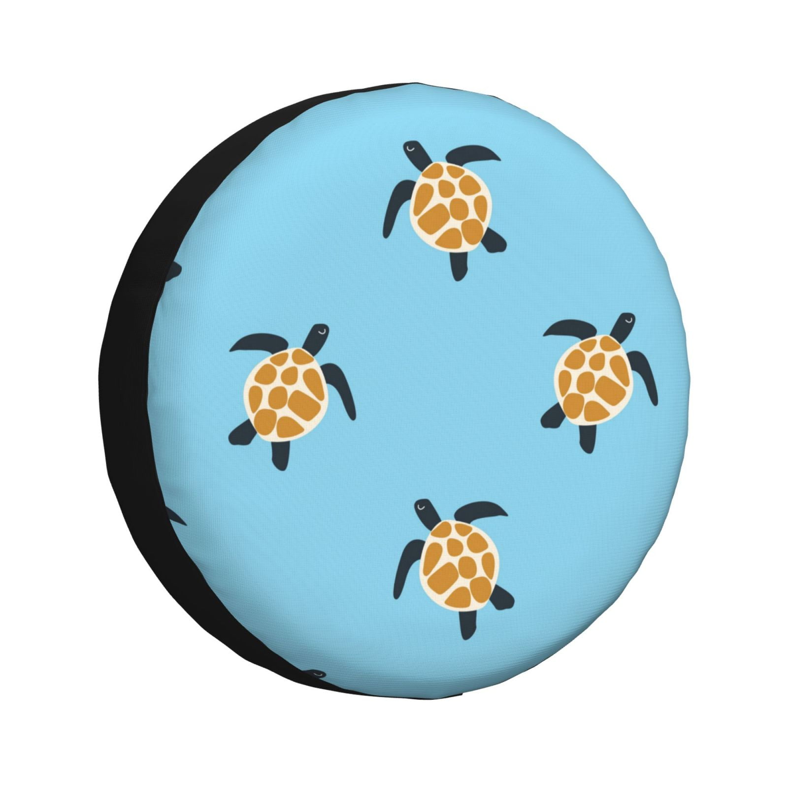 Rv Spare Tire Cover 17 inch - cartoon turtle Tire Covers for Trailers ...