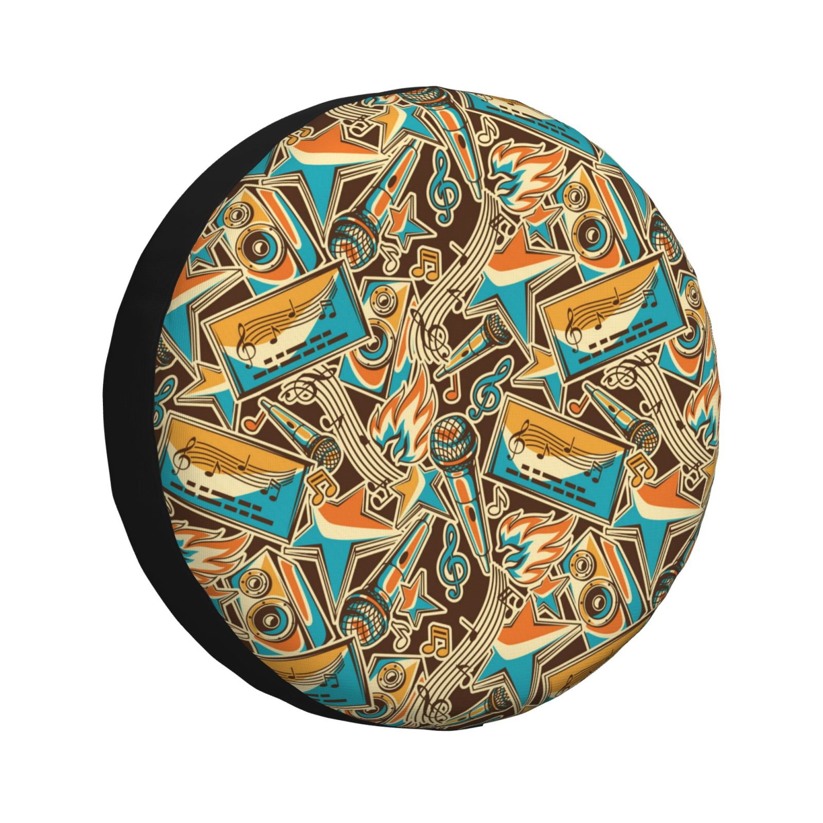Rv Spare Tire Cover 17 inch - musical elements Tire Covers for Trailers ...