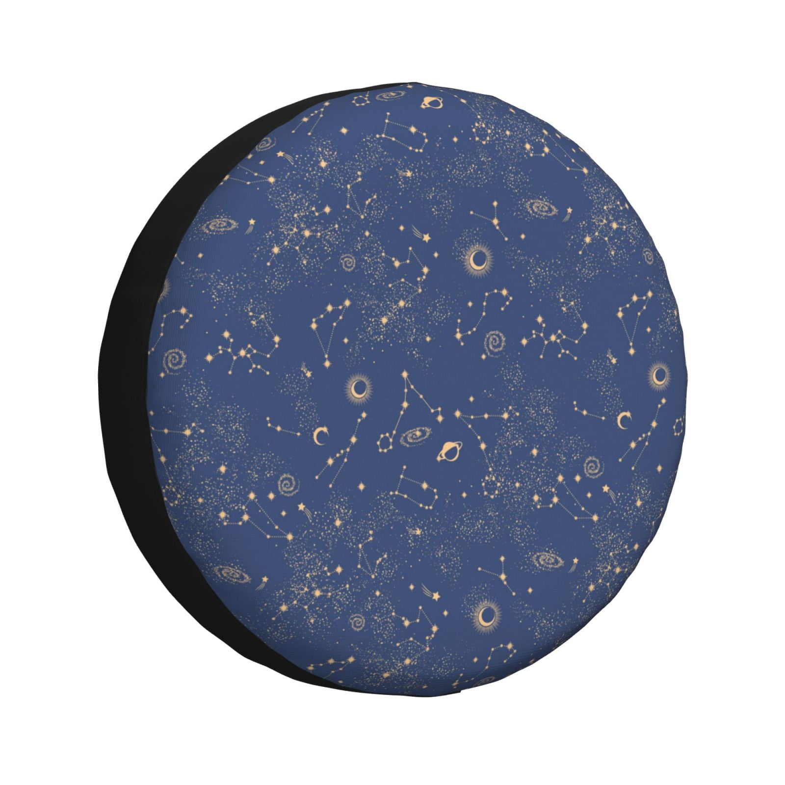 Rv Spare Tire Cover 17 inch - navyblue star vintage Tire Covers for ...