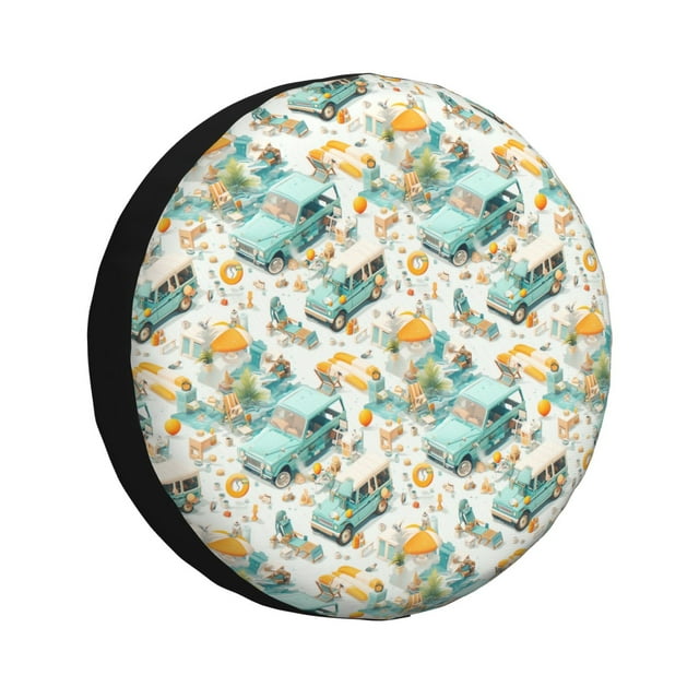 Rv Spare Tire Cover 17 inch - travel SUV RV camping Tire Covers for ...