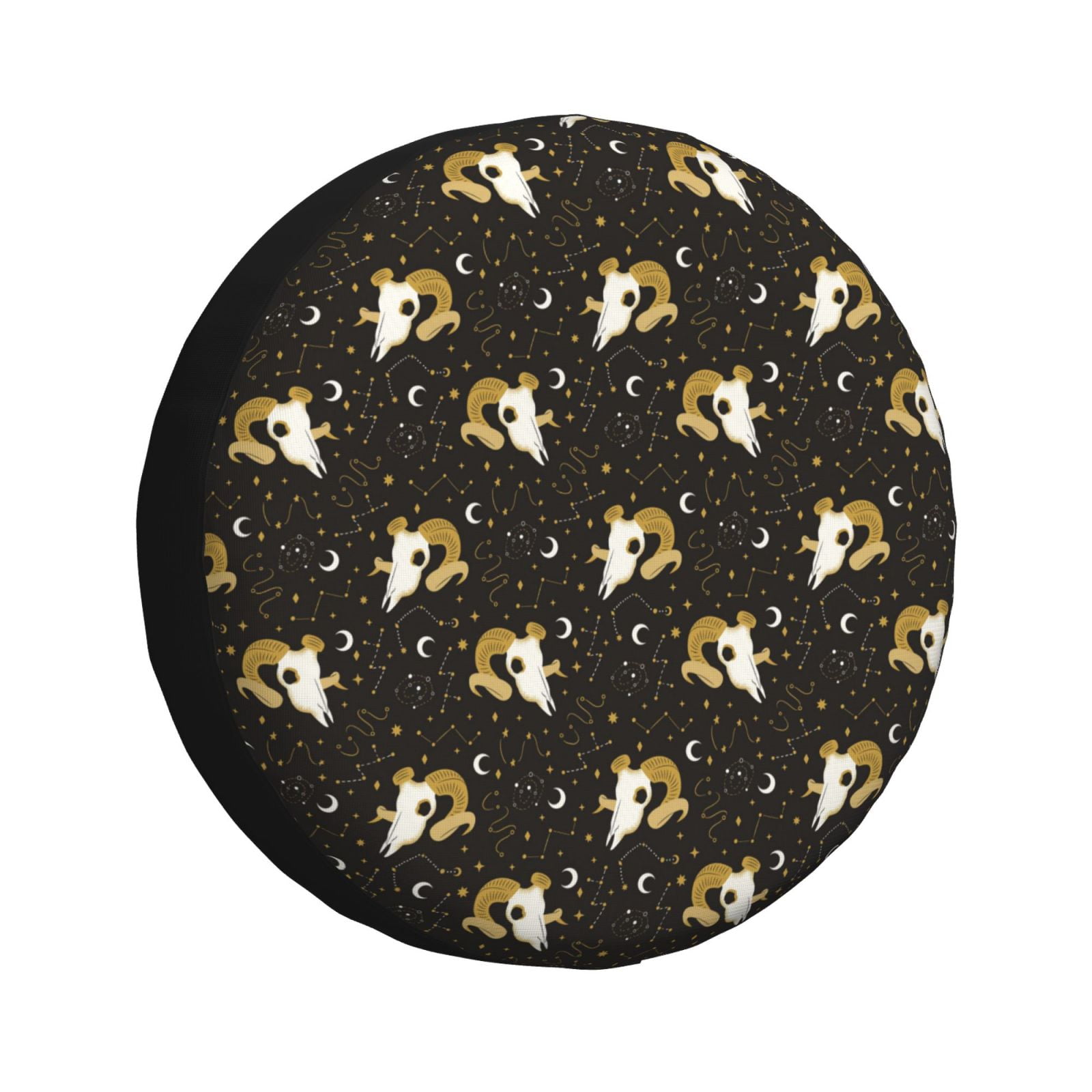 Rv Spare Tire Cover - Bohemian Cool Goat Skull Tire Covers for Trailers ...
