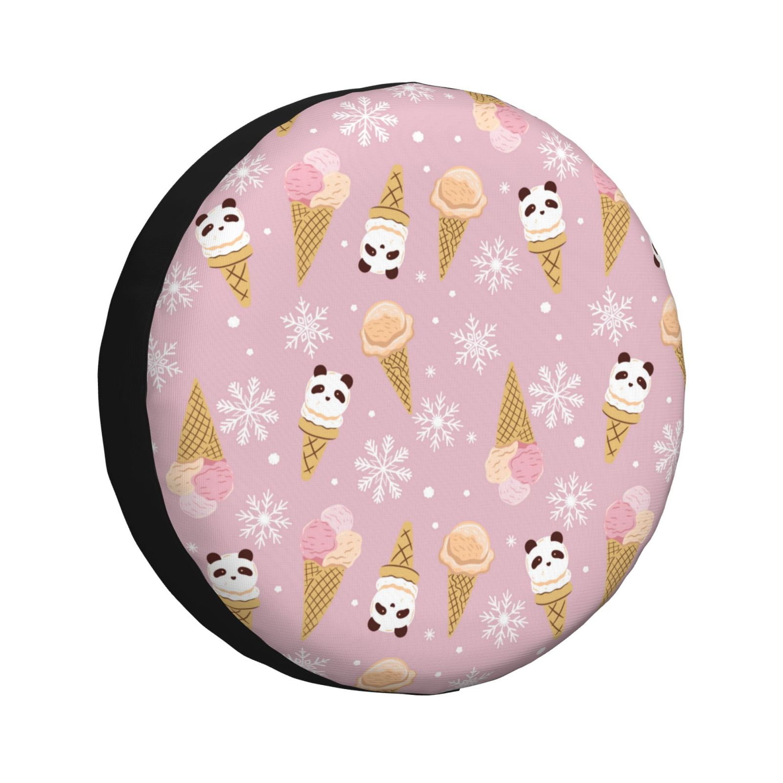 Rv Spare Tire Cover - Cartoon Cute Panda Cone Pink Tire Covers for ...