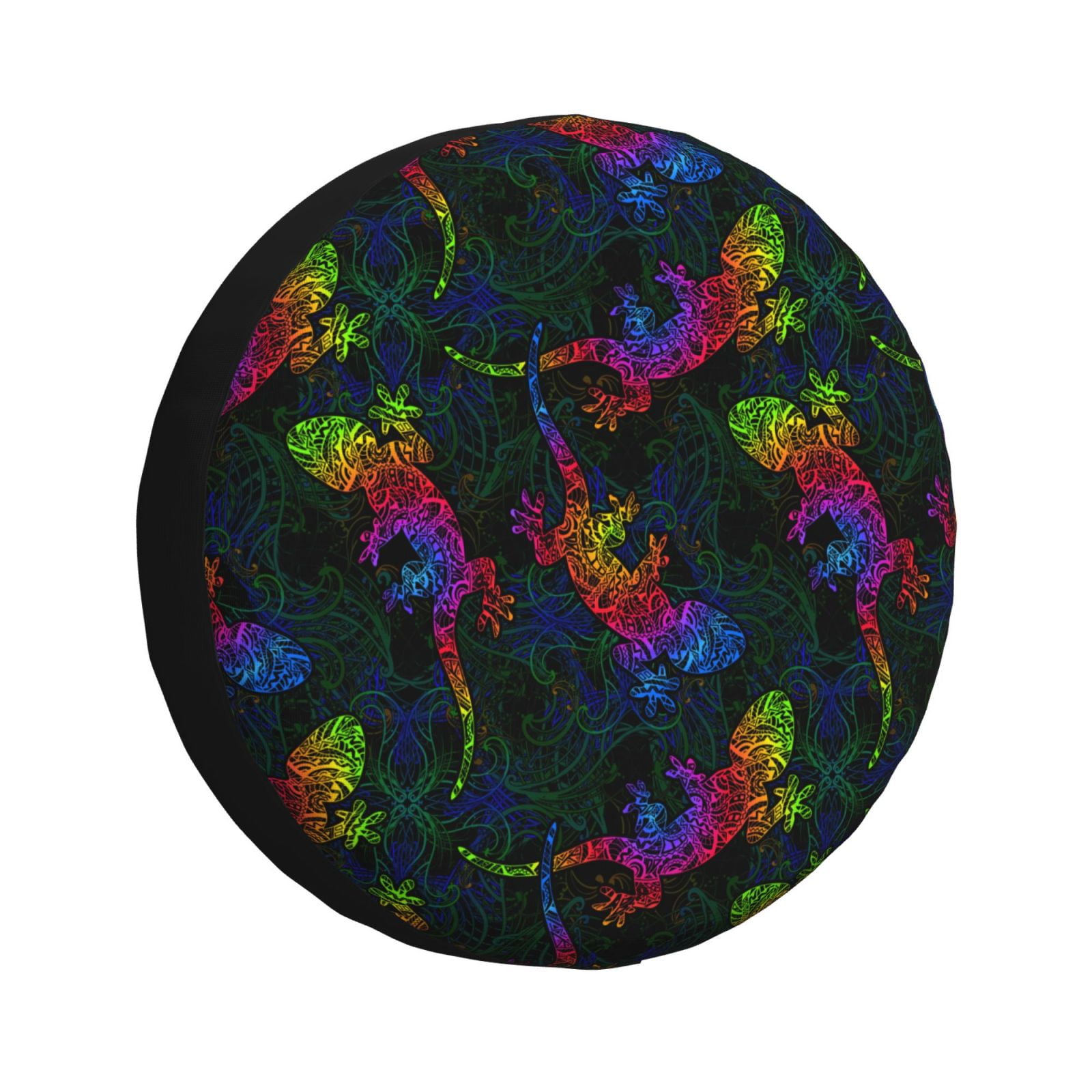 Rv Spare Tire Cover - Colorful Cute Lizard Gecko Tire Covers for ...