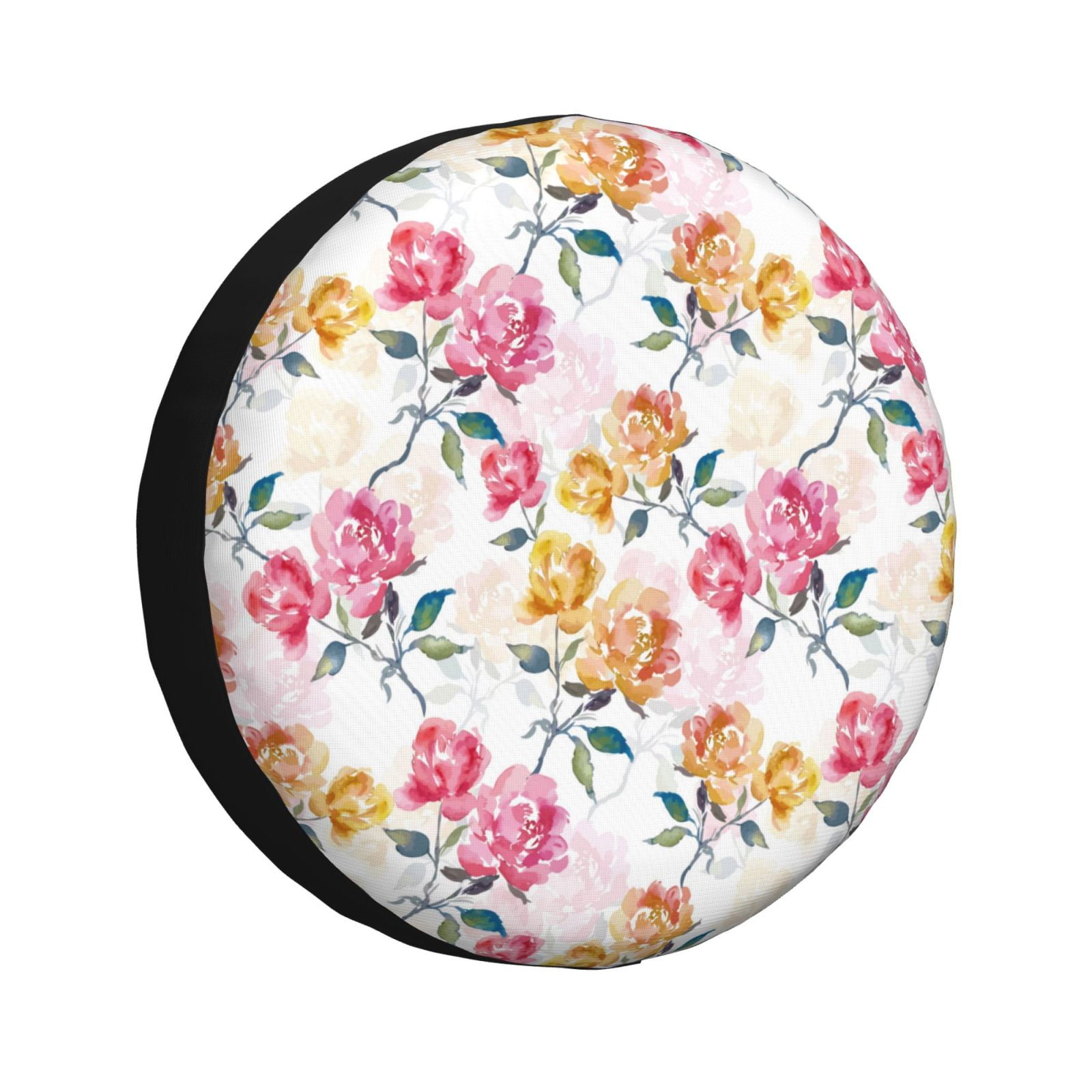 Rv Spare Tire Cover - Colorful Flowers d Tire Covers for Trailers ...