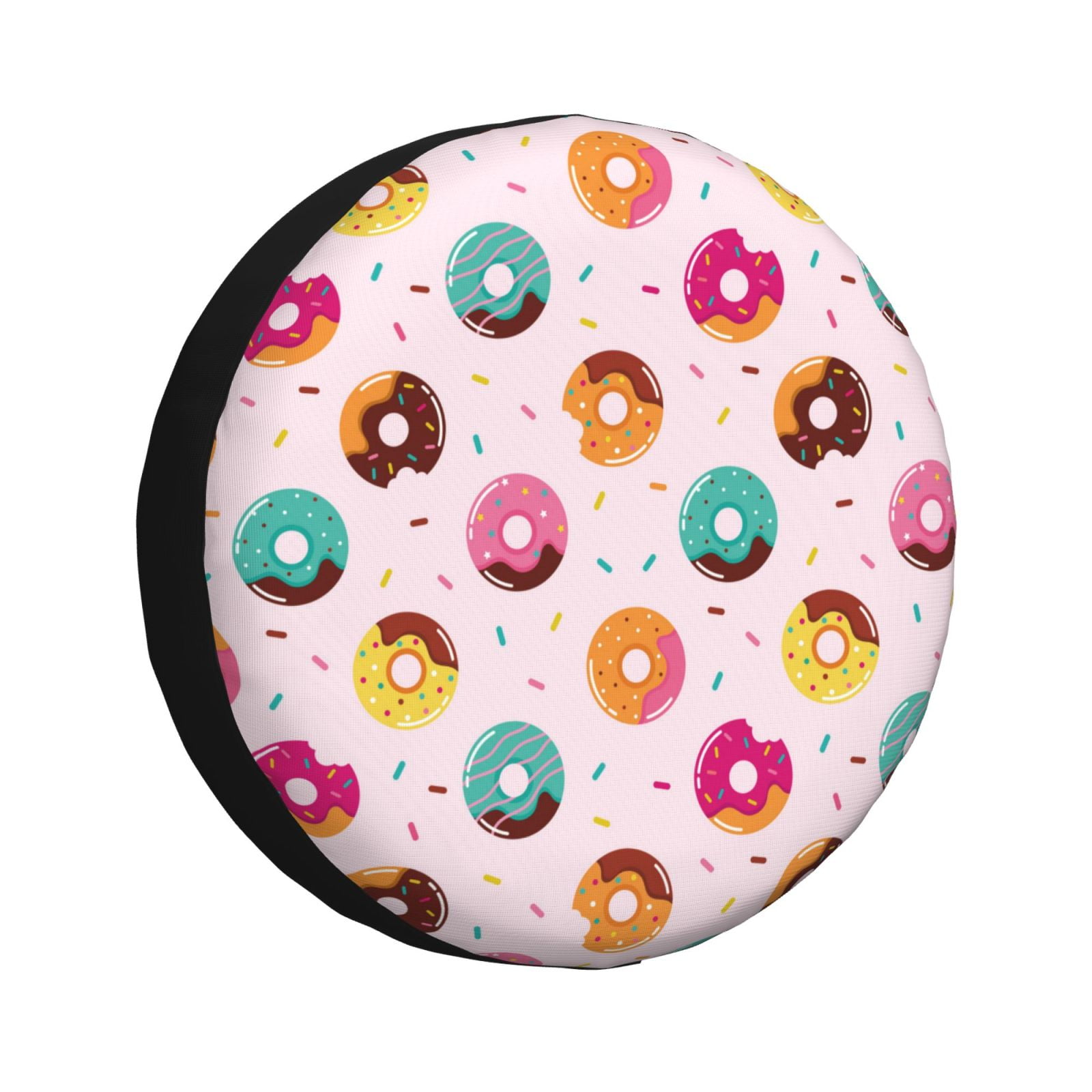 Rv Spare Tire Cover, Colorful donuts Adjustable Camper Spare Tire Cover ...