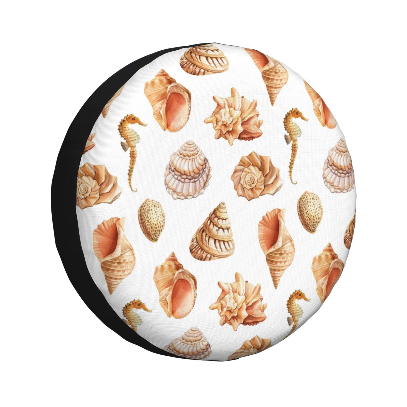 Rv Spare Tire Cover - Conch Shell No.J937 Tire Covers for Trailers ...
