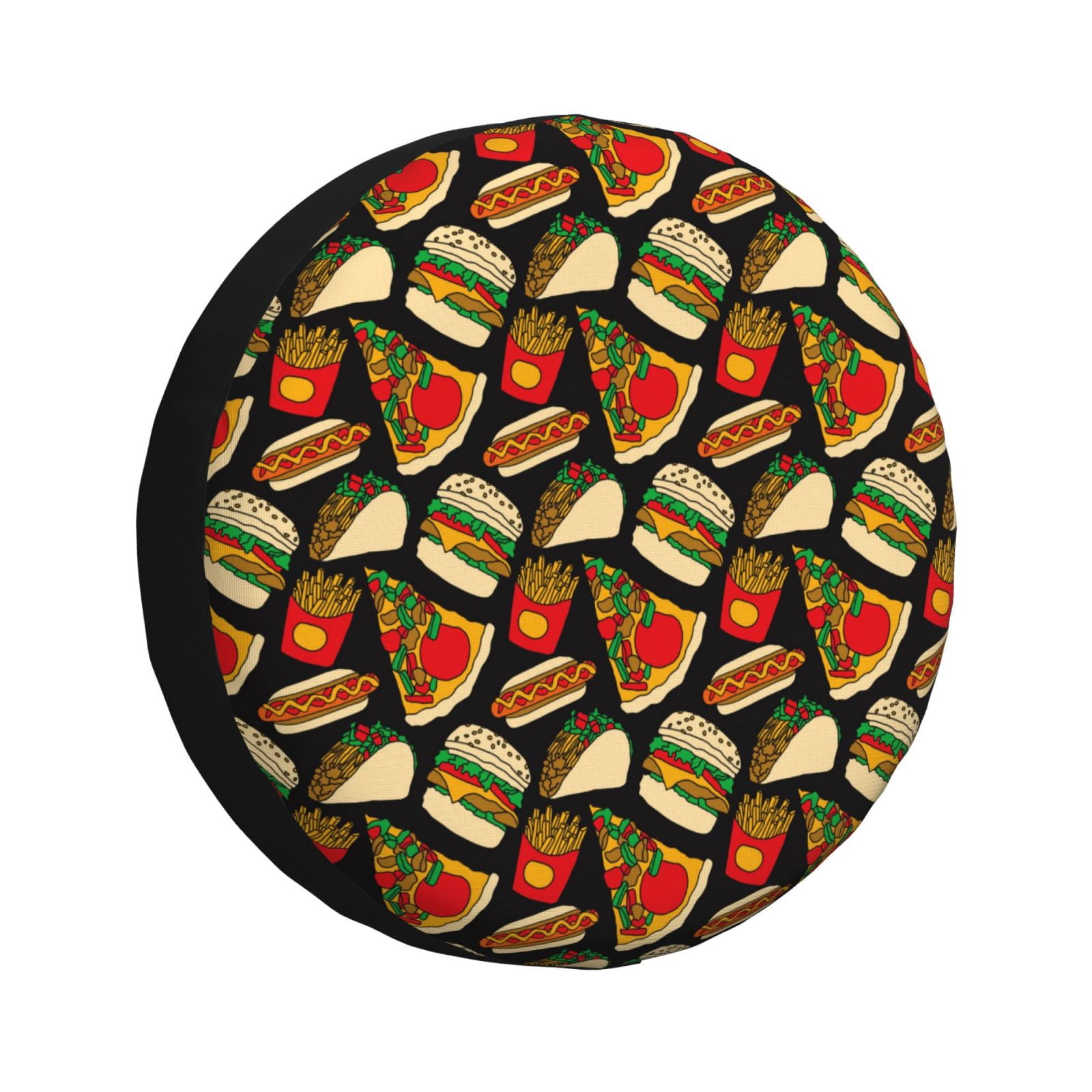 Rv Spare Tire Cover - Cute Food French Fries Burger Tire Covers for ...