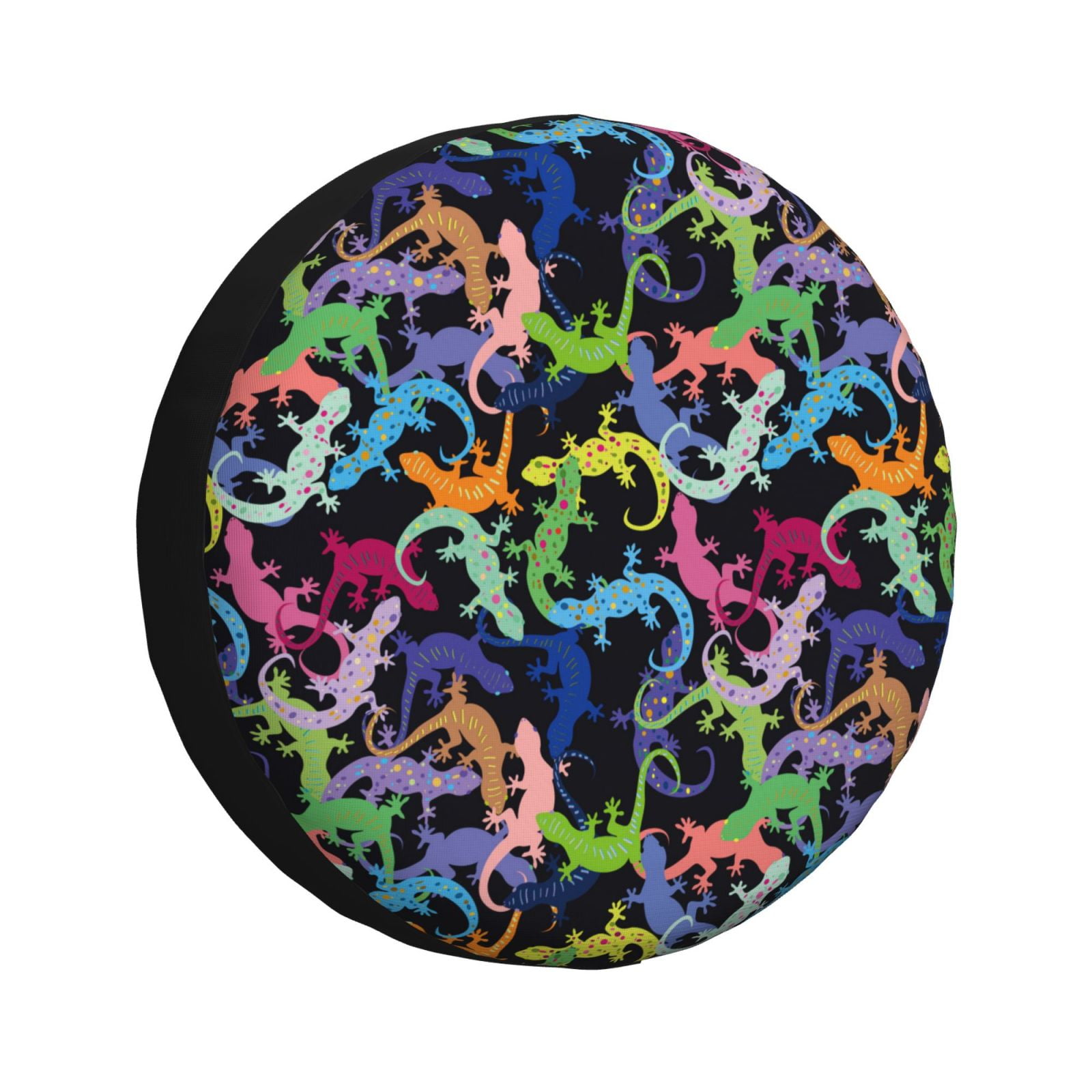 Rv Spare Tire Cover - Cute Gecko Lizard Green Colorful Tire Covers for ...