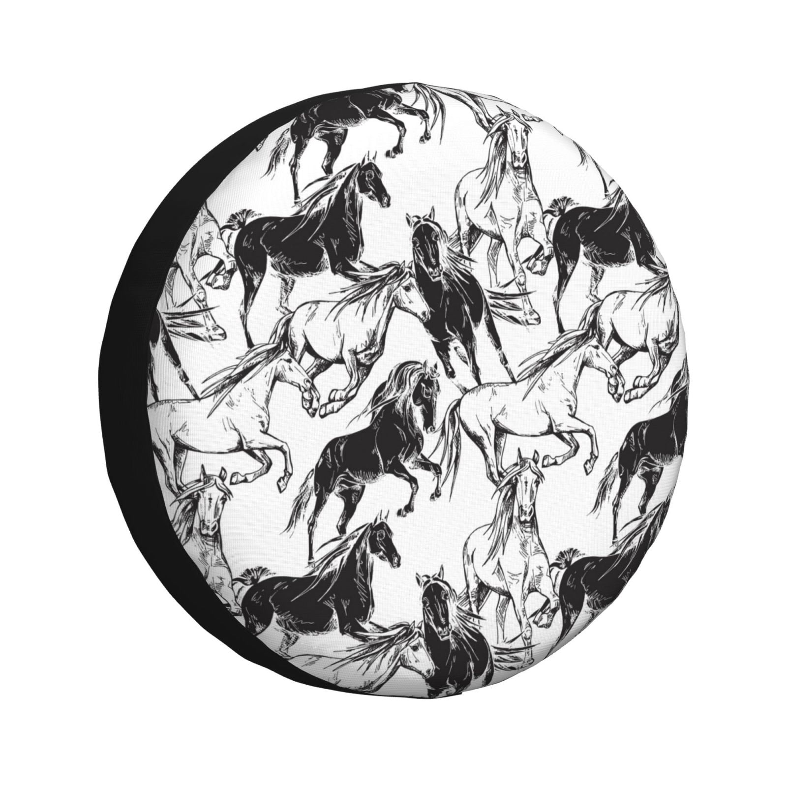Rv Spare Tire Cover - Extreme Sketch Cool Horse_E Tire Covers for ...