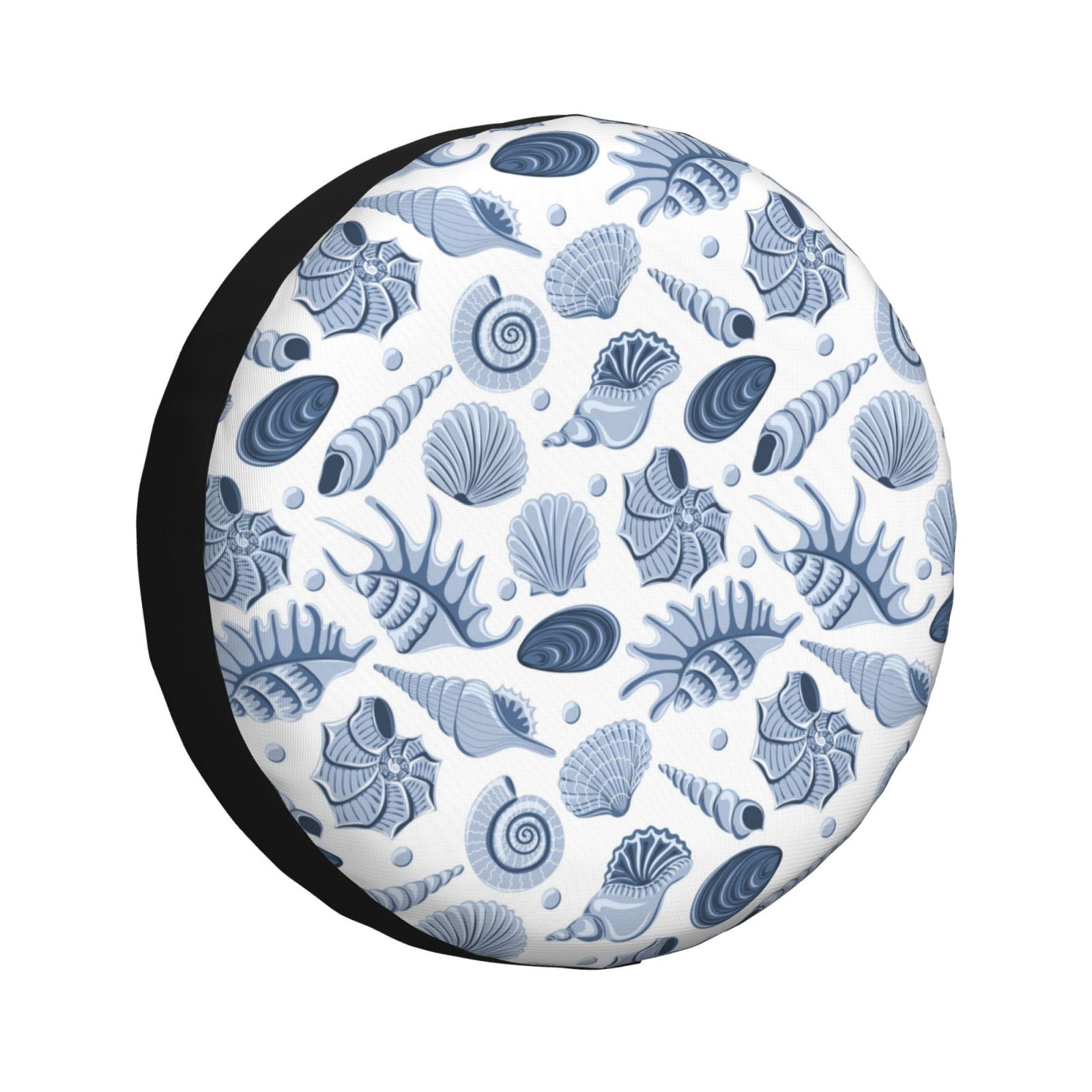 Rv Spare Tire Cover - Gray Conch Shell Tire Covers for Trailers ...