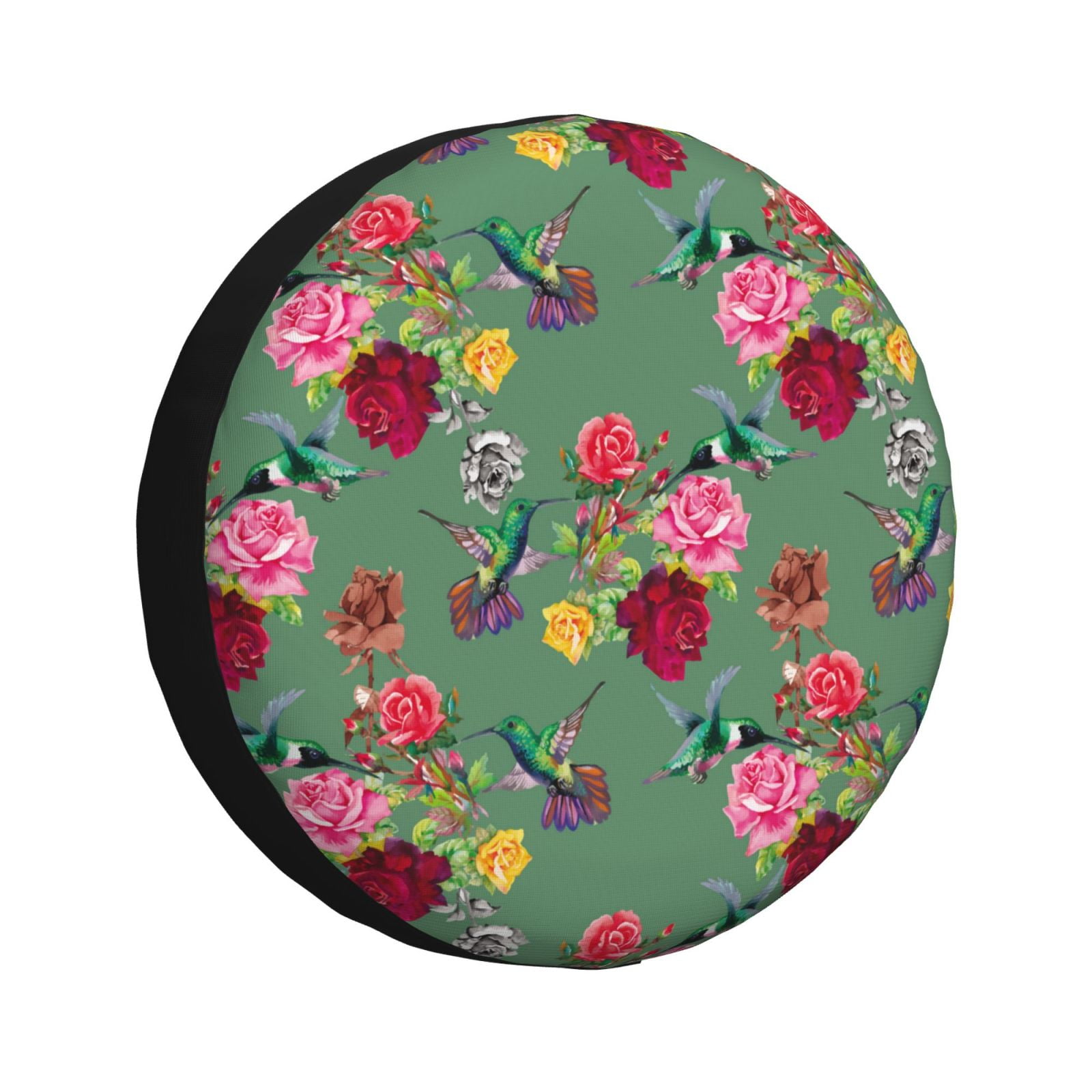 Rv Spare Tire Cover - Hummingbird Rose Tire Covers for Trailers ...