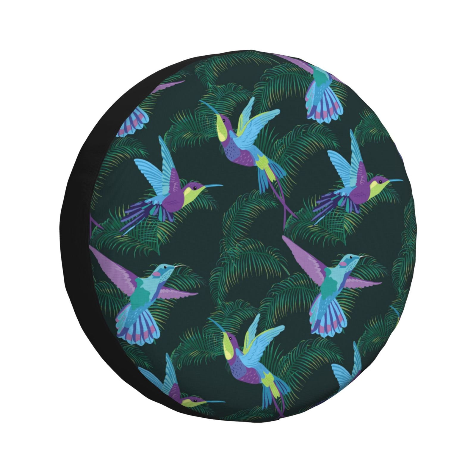 Rv Spare Tire Cover - Leafy Hummingbird Tire Covers for Trailers ...