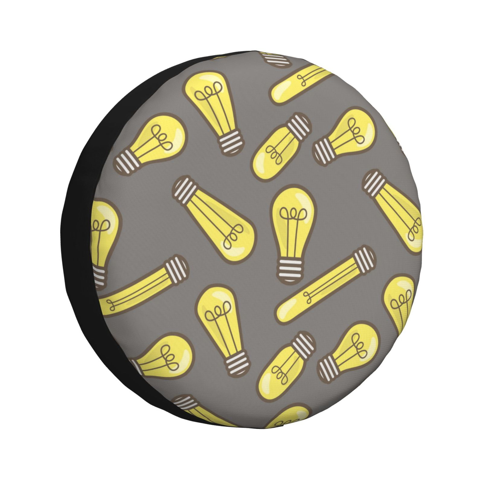 Rv Spare Tire Cover - Light Bulb Pattern easy Tire Covers for Trailers ...