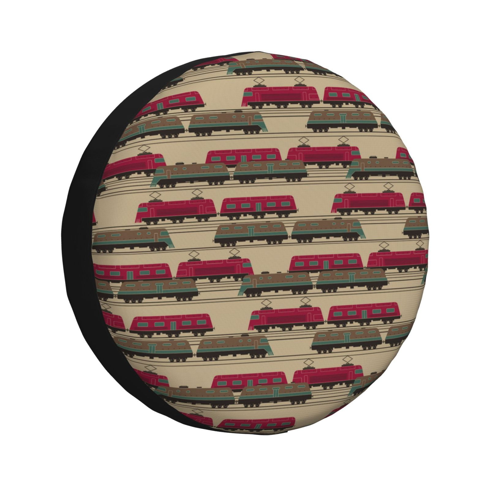 Rv Spare Tire Cover - Modern Train Pattern Tire Covers for Trailers ...