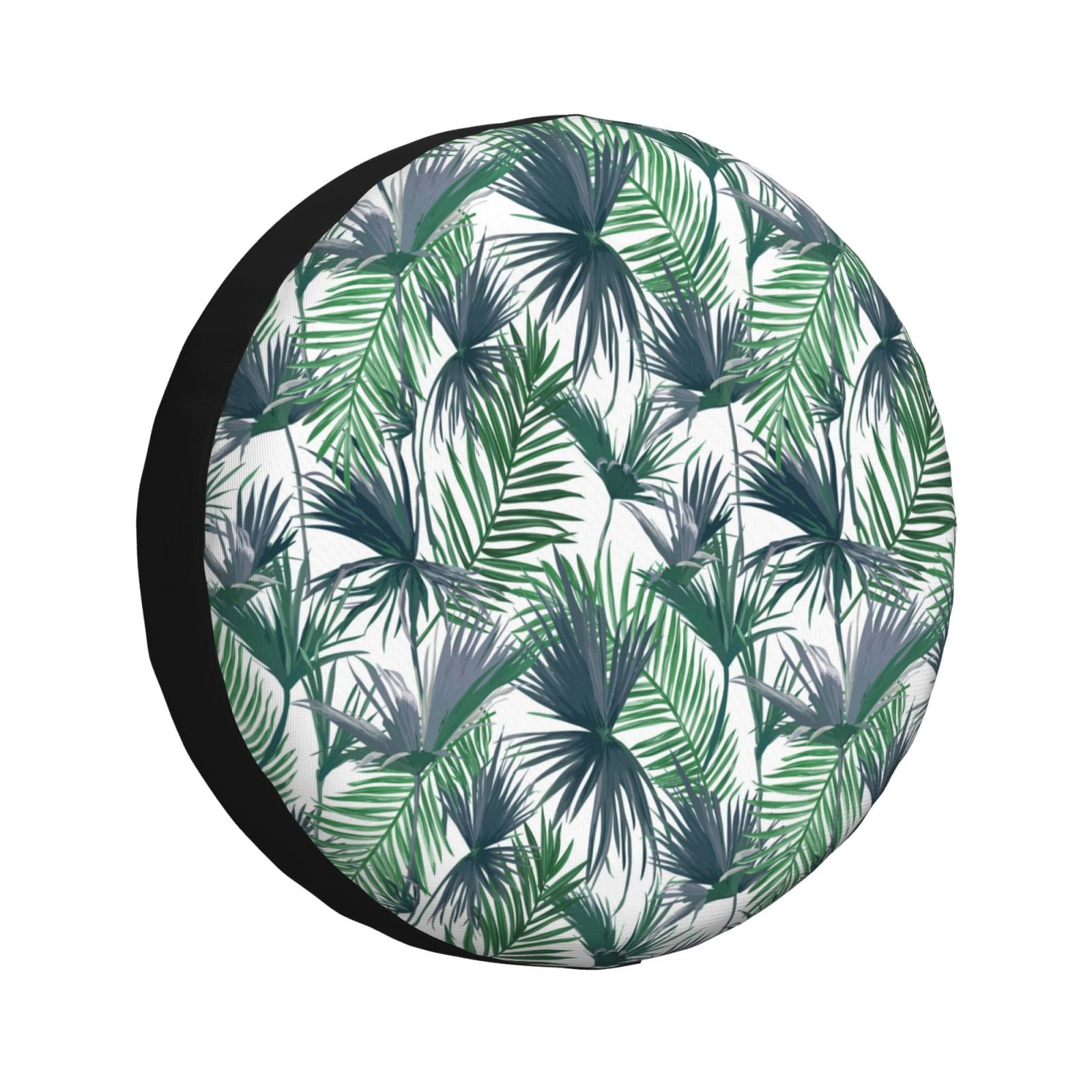 Rv Spare Tire Cover - Palm tree_Green Tire Covers for Trailers ...
