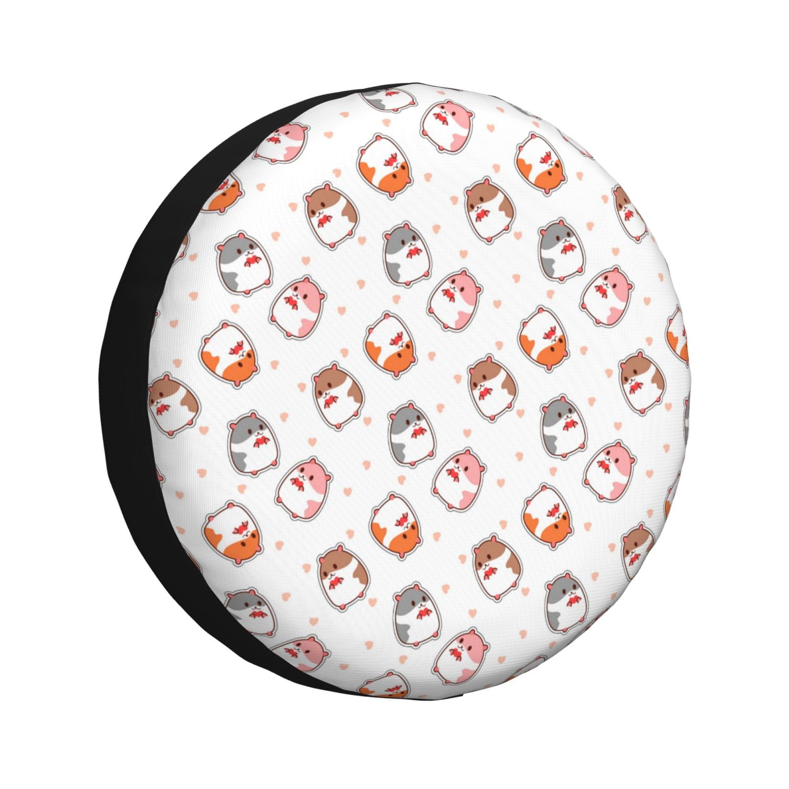 Rv Spare Tire Cover - Sticker Style Cute Hamster Love Tire Covers for ...