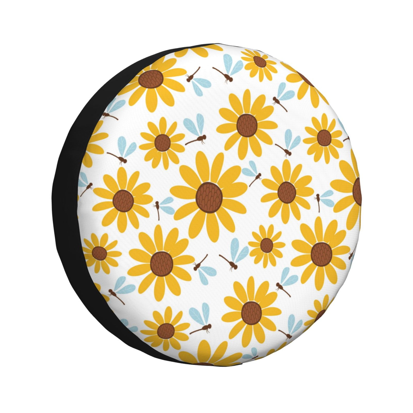 Rv Spare Tire Cover - Sunflowers Daisy Tire Covers for Trailers ...