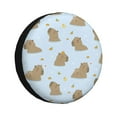 Rv Spare Tire Cover - Swim Capybaras Duck Tire Covers for Trailers ...