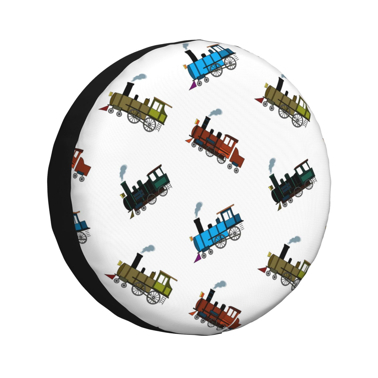 Rv Spare Tire Cover - Train Pattern colorful Tire Covers for Trailers ...