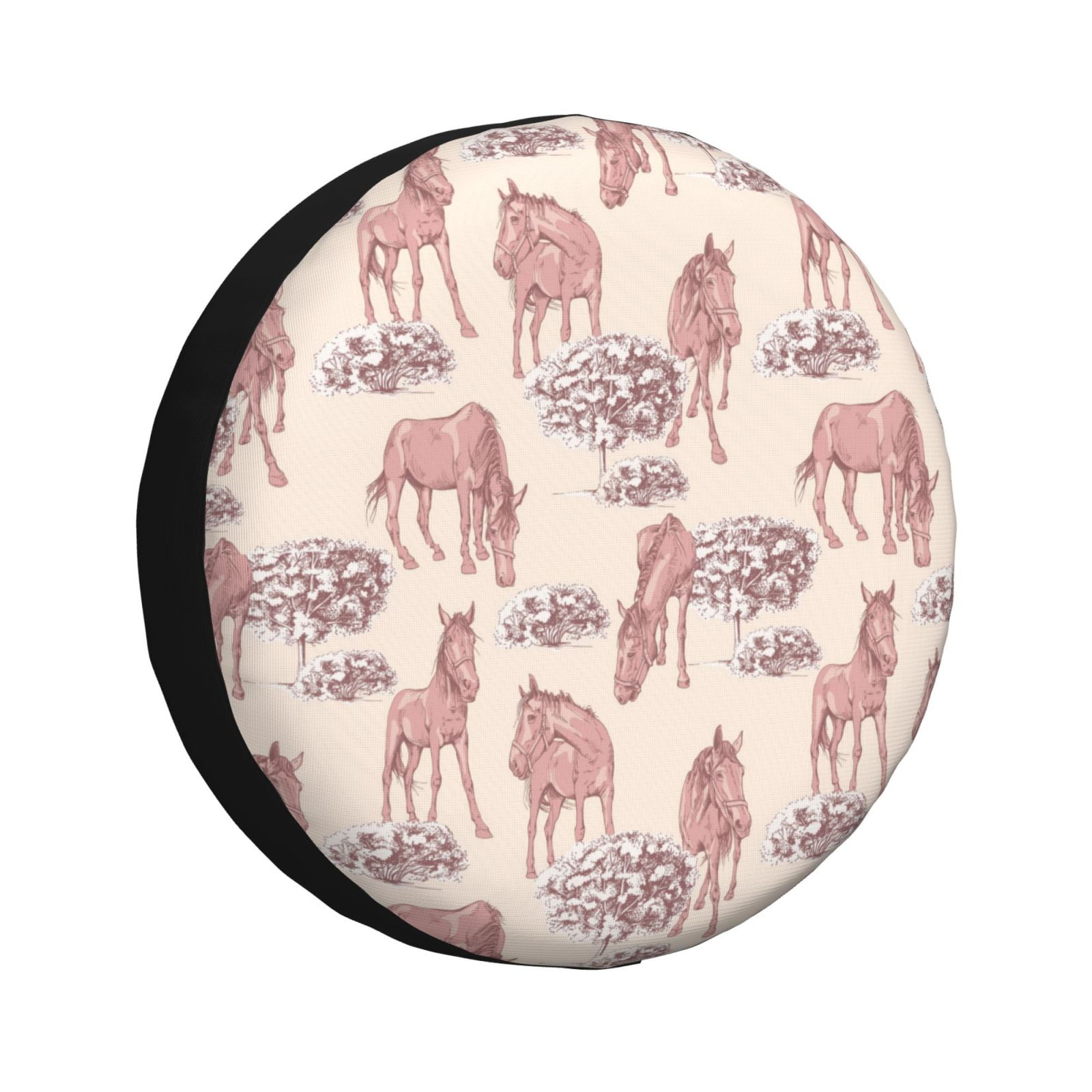 Rv Spare Tire Cover - Vintage Cute Horse Tree Tire Covers for Trailers ...