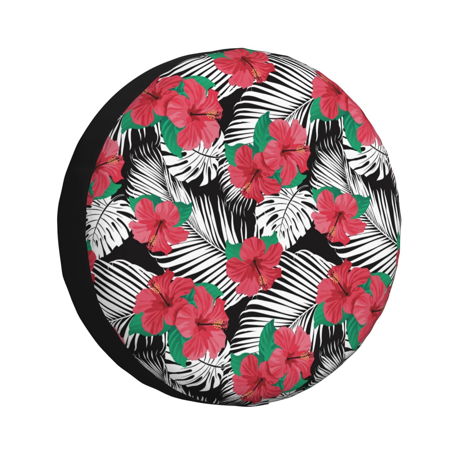 Rv Spare Tire Cover - red flowers_A Tire Covers for Trailers ...