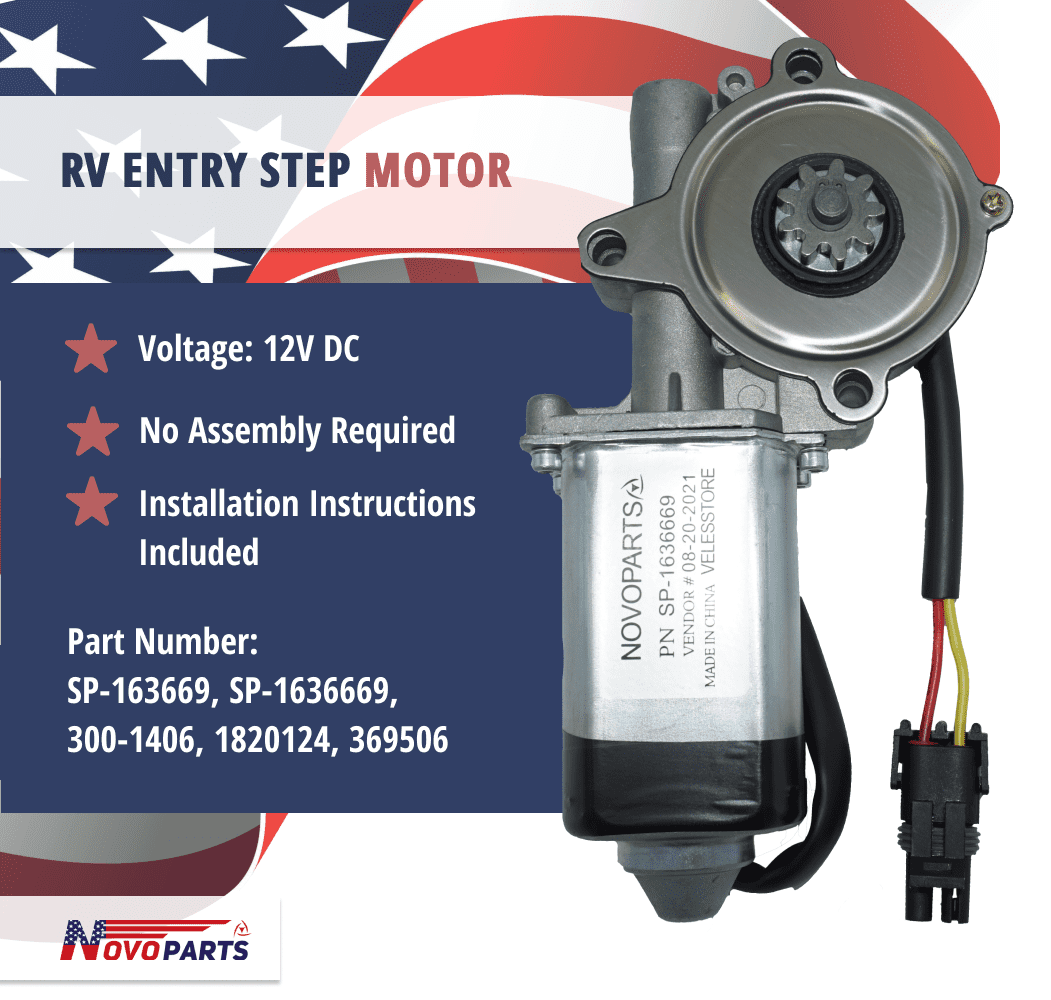 Rv Step Motor New SP1636669 Compatible with Stromberg Carlson Lippert ...