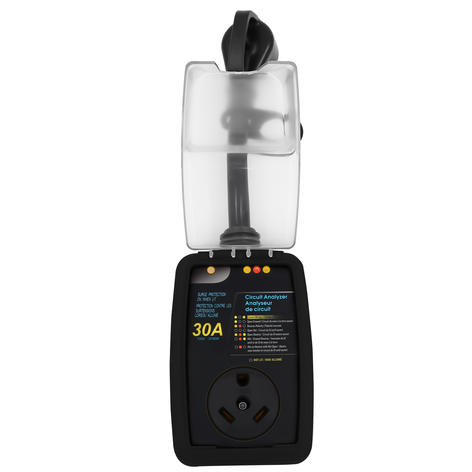 Technology Research 44750 Surge Guard 30A Portable RV Surge Protector ...