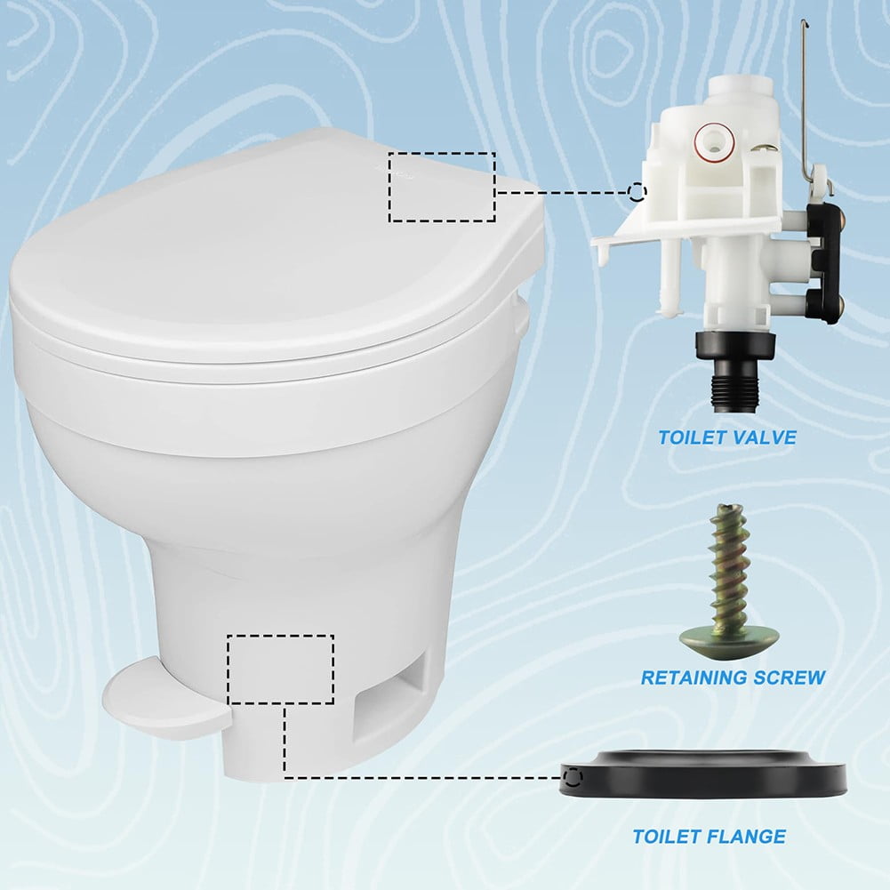 Rv Toilet Water Valve Kit Freeze Resistance Leakage Resistant Rv Toilet ...