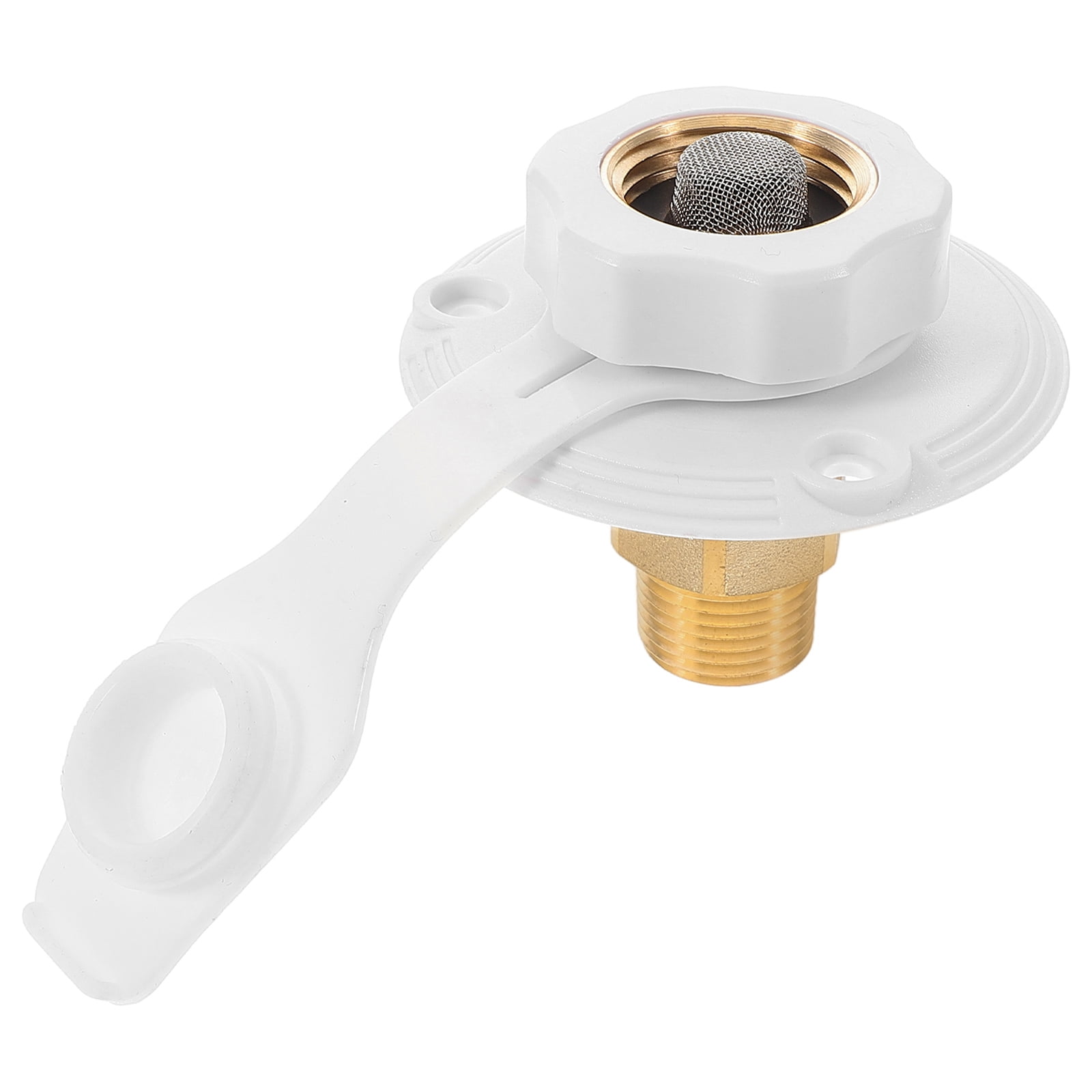 Rv Water Inlet With Leak Proof Flange And Threaded Interface Featuring ...