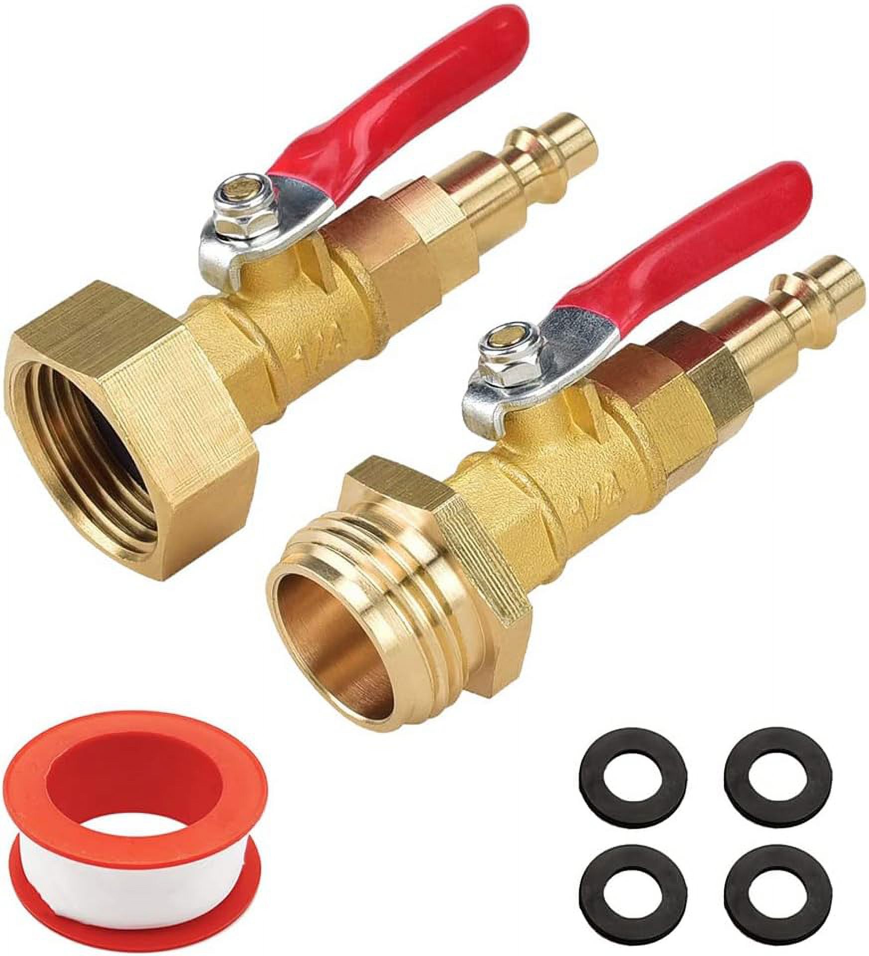 Rv Winterize Blowout Adapter, Sovob Brass Winterize Exhaust Adapter 3 ...