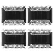 vidaXL Outdoor Solar Lamp Set Sconce Lamp for Porch Fence Light Gutter ...