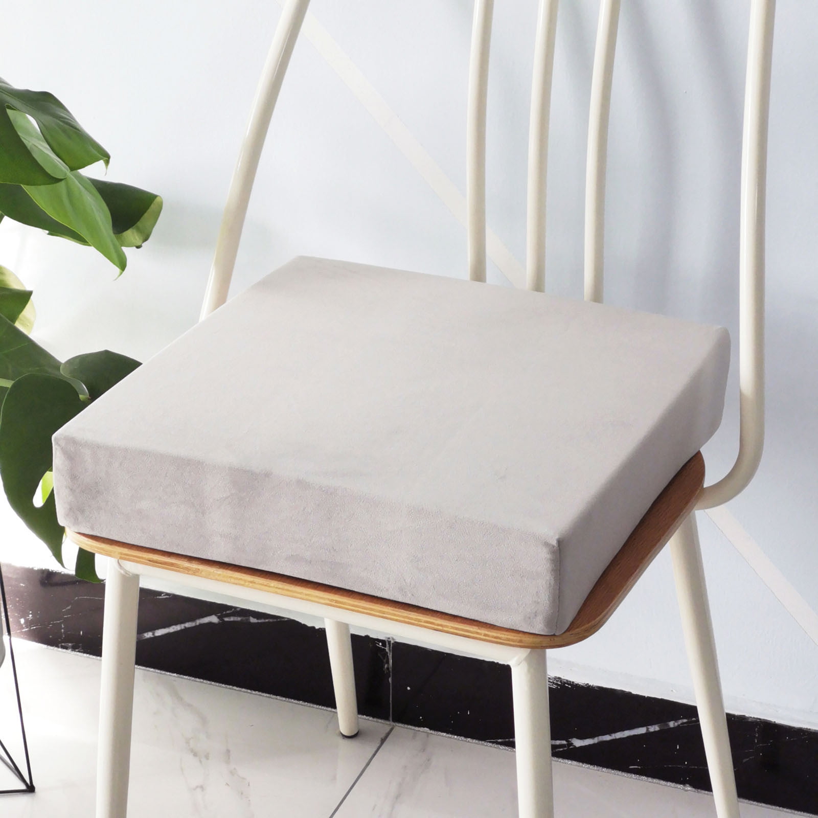 Rvasteizo Sponge Seat Cushion Velvet Solid Wood Sofa Window Cushion ...