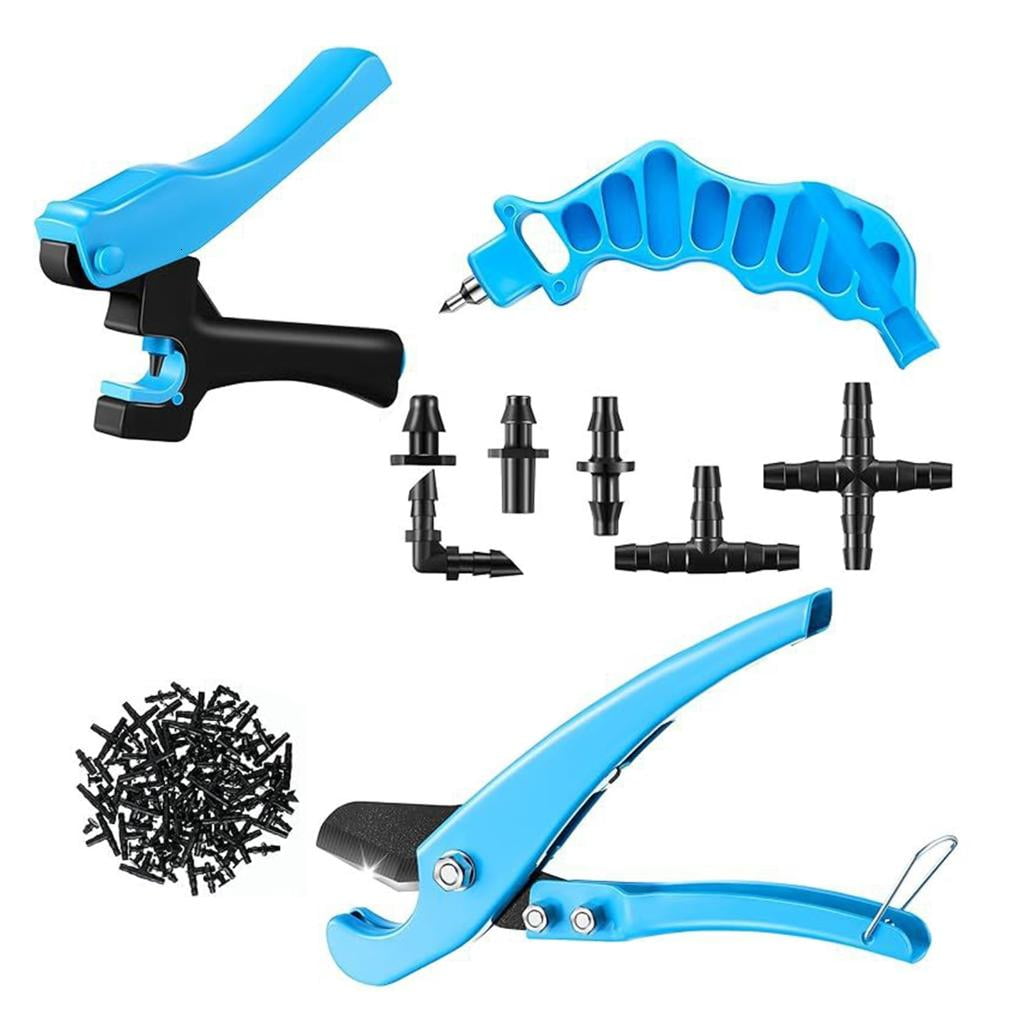 Rvaymup 2 In 1 Hole Puncher And Pipe Cutter With 115pcs Drip Irrigation ...