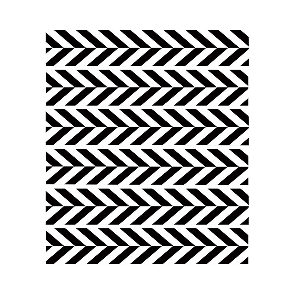 Rvaymup 6Pcs Streak Tile Floor Stair Sticker PVC Kitchen Decoration ...