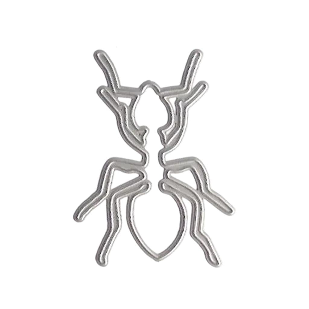 Rvaymup Ants Shape Die Cut Decorative Embossing Paper Die Carbon Steel ...