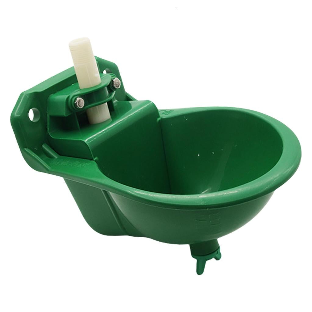 Rvaymup Automatic Horse Waterer Livestock Water Bowl Float Valves Touch Switching - Walmart.com