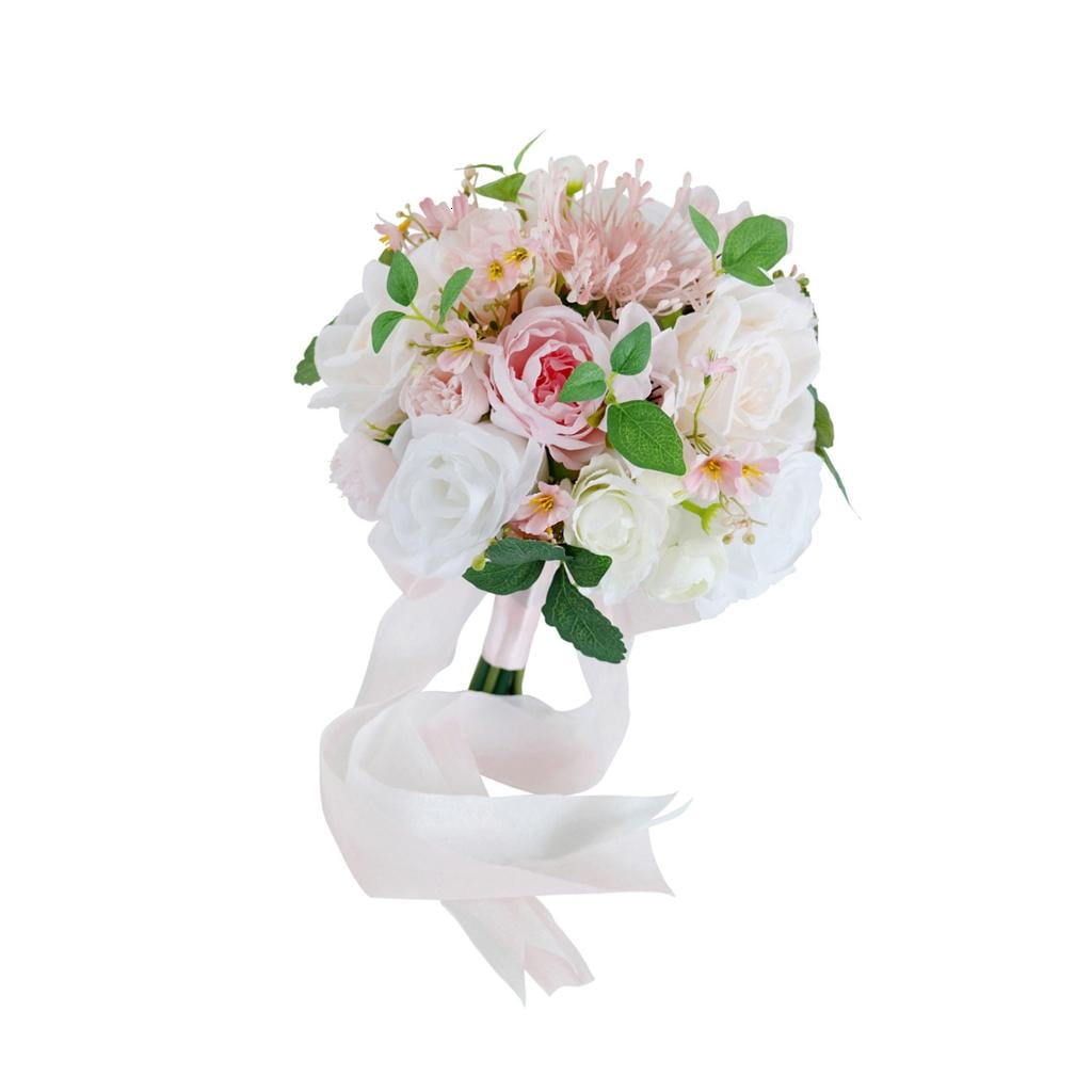 Rvaymup Delicate Handheld Flower Arrangement Elegant Wedding Party ...