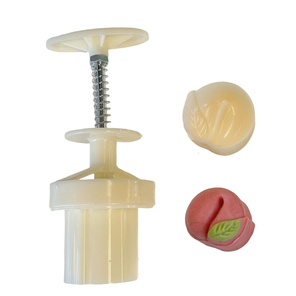 Rvaymup Delicate Peach Jelly Home Baking Tool Practical Hand Press ...