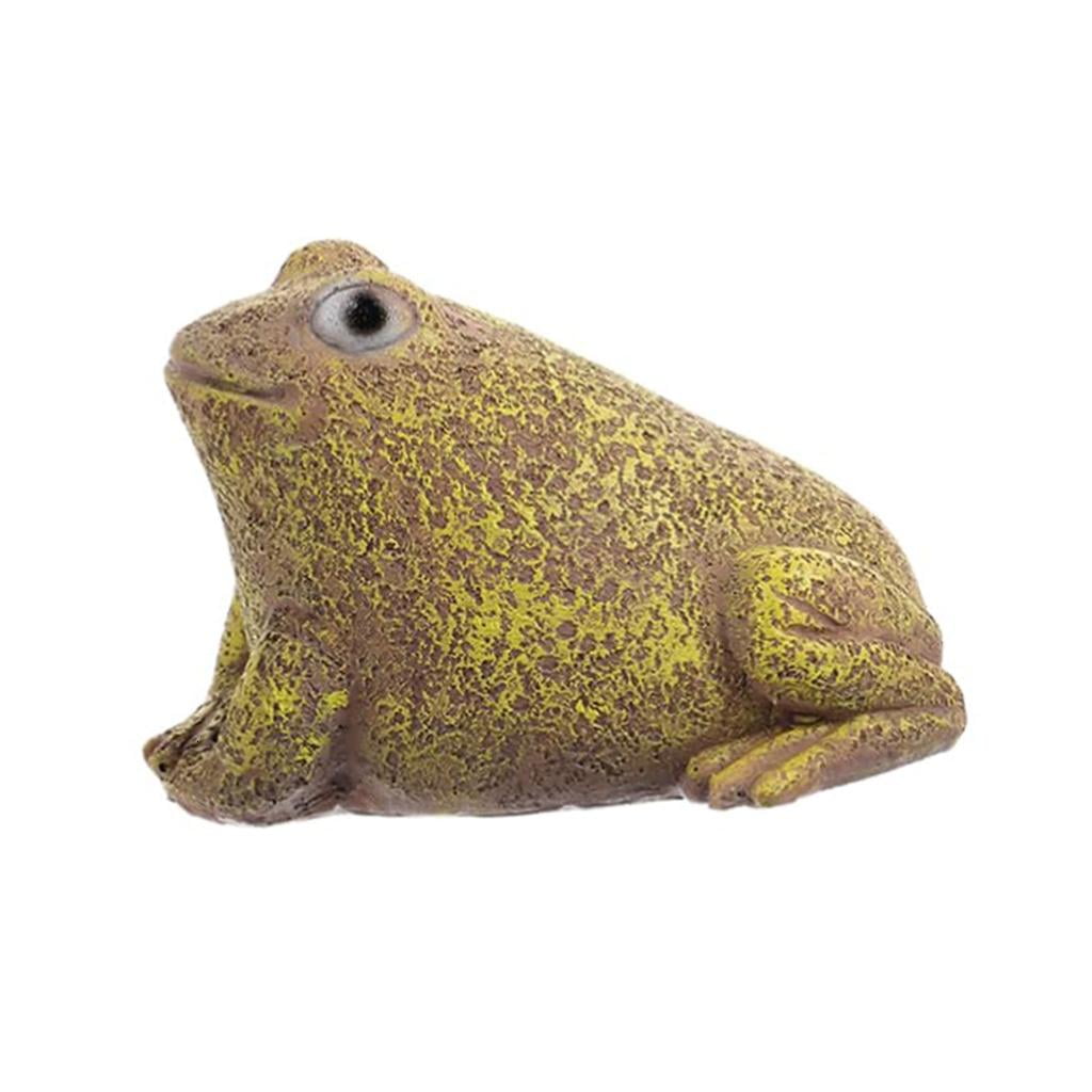 Rvaymup Frog Shape Key Holder Safe Outdoor Fake Frog Key Hider Garden ...