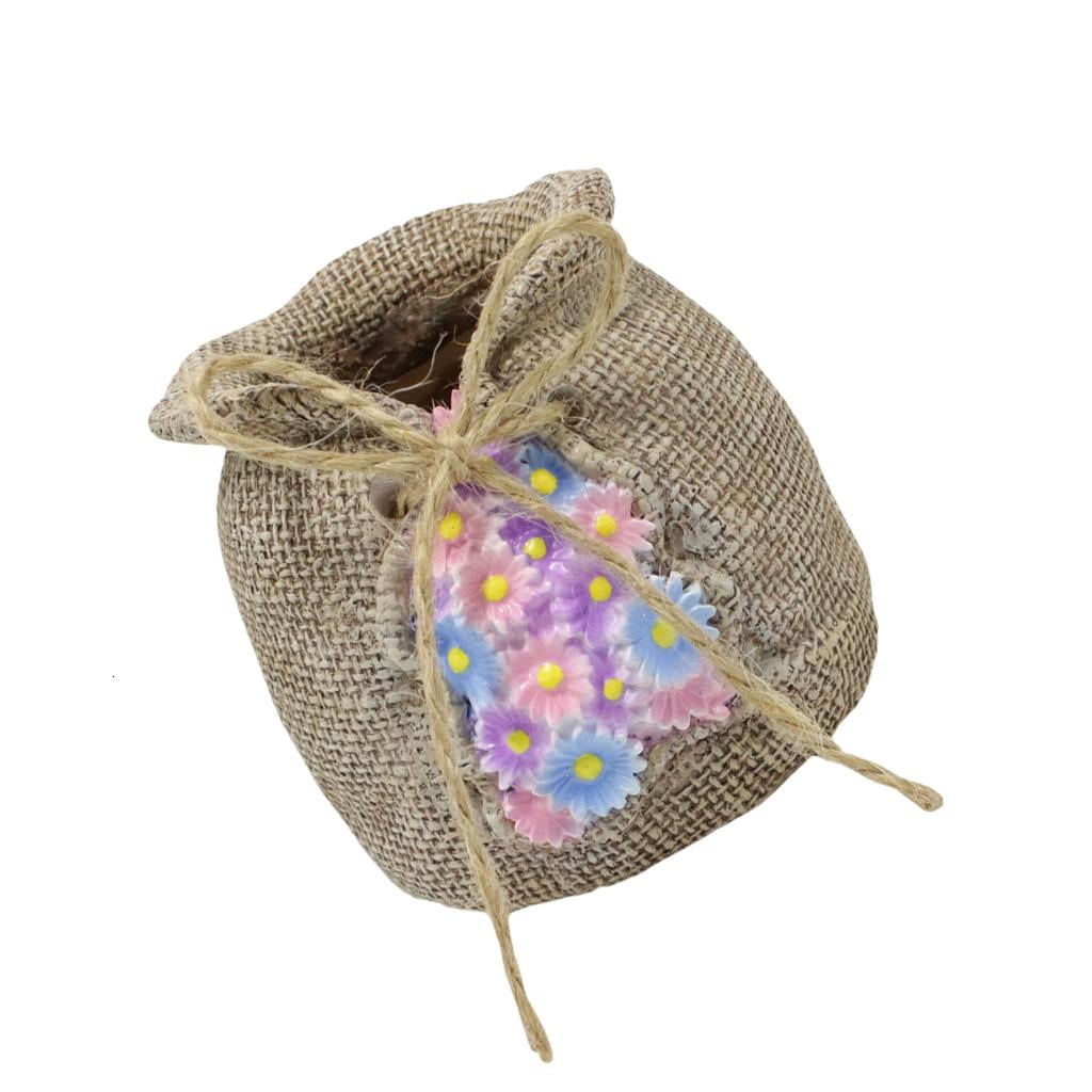 Rvaymup Funny Sacks Shape Cute Figurine Model Mini Statue Planter ...