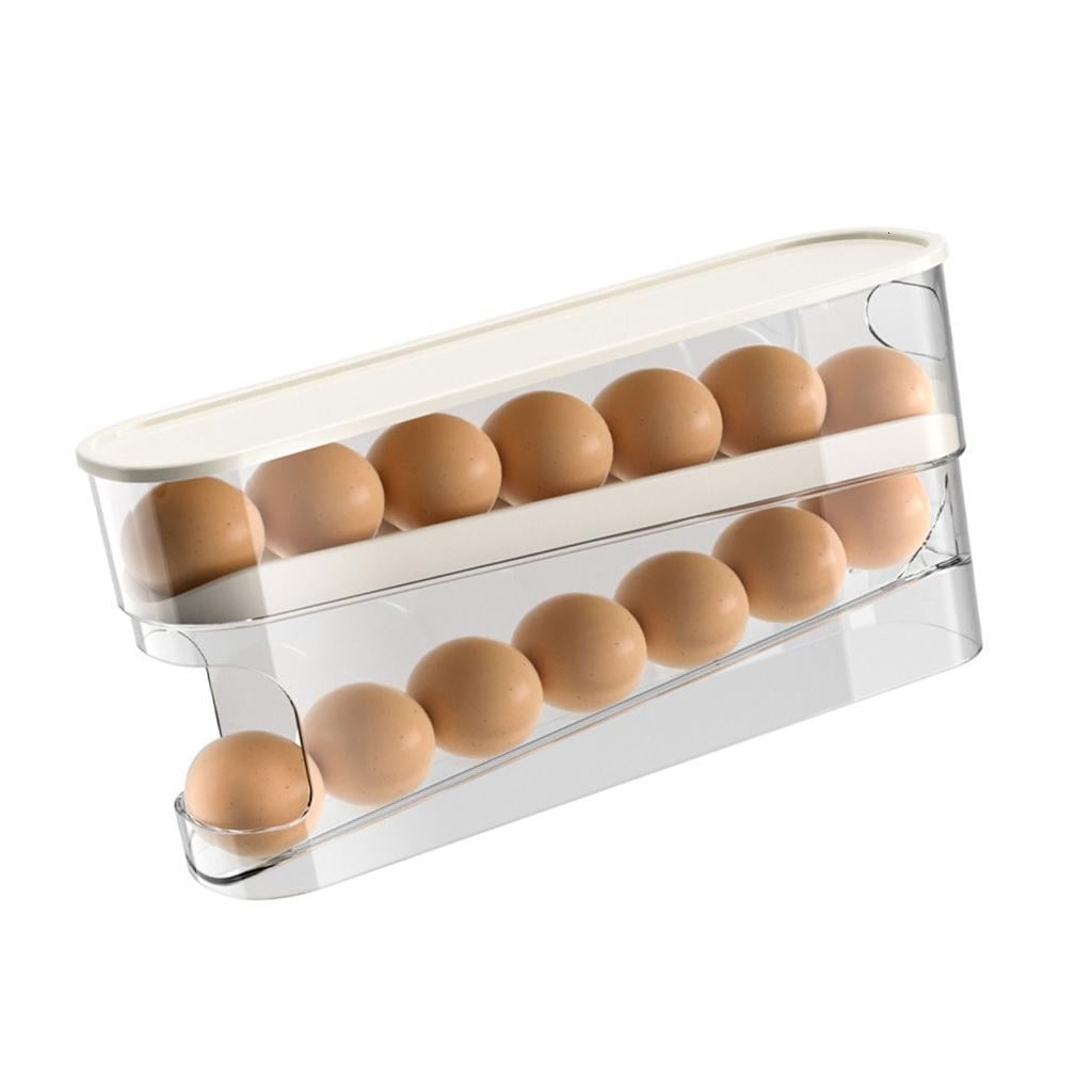 Rvaymup Practical Eggs Container Eggs Storage Holder Organizers ...