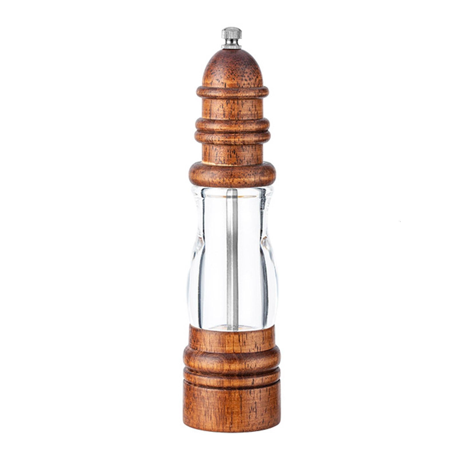 Rvaymup Salt And Pepper Grinder Set Cute Organic Sustainable Wooden ...