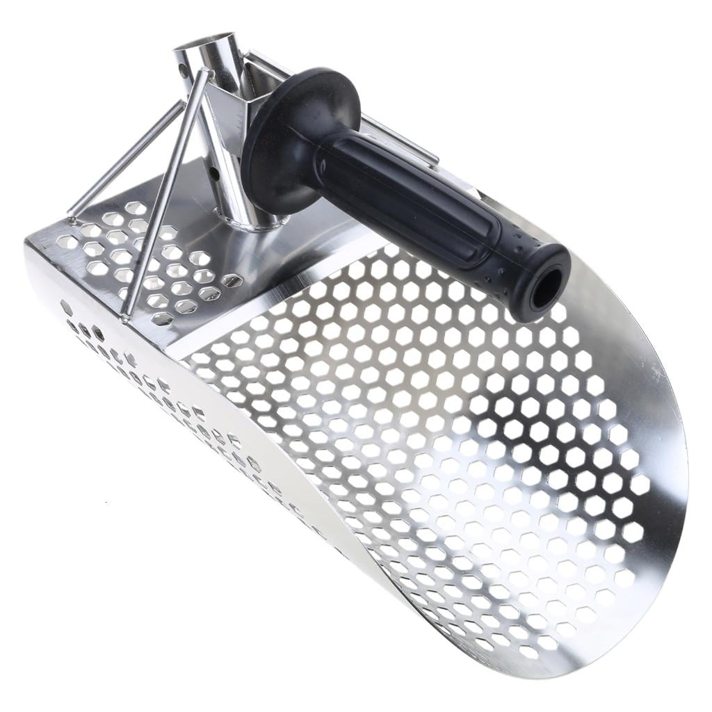 Rvaymup Stainless Steel Sand Scoops for Metal Detecting Beachcombing ...